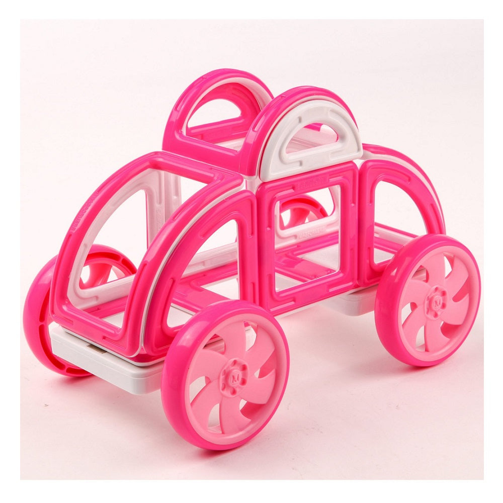 My First Buggy Car Set (Pink) – Magformers Australia