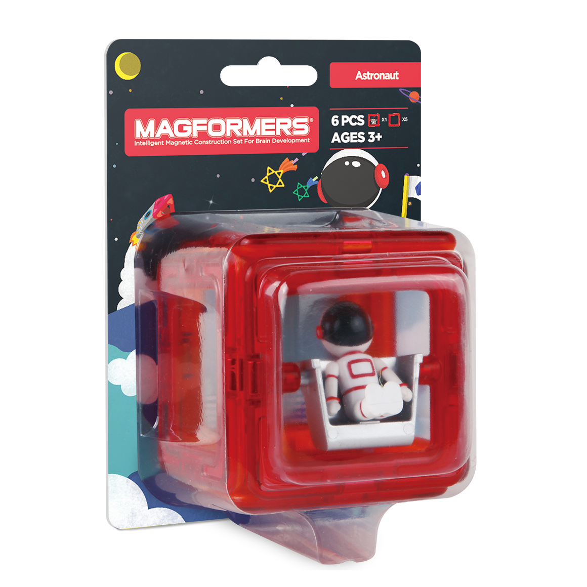 Figure Plus Set (Astronaut Square) – Magformers Australia
