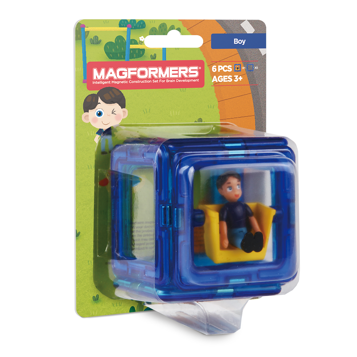 Figure Plus Set (Boy Square) – Magformers Australia