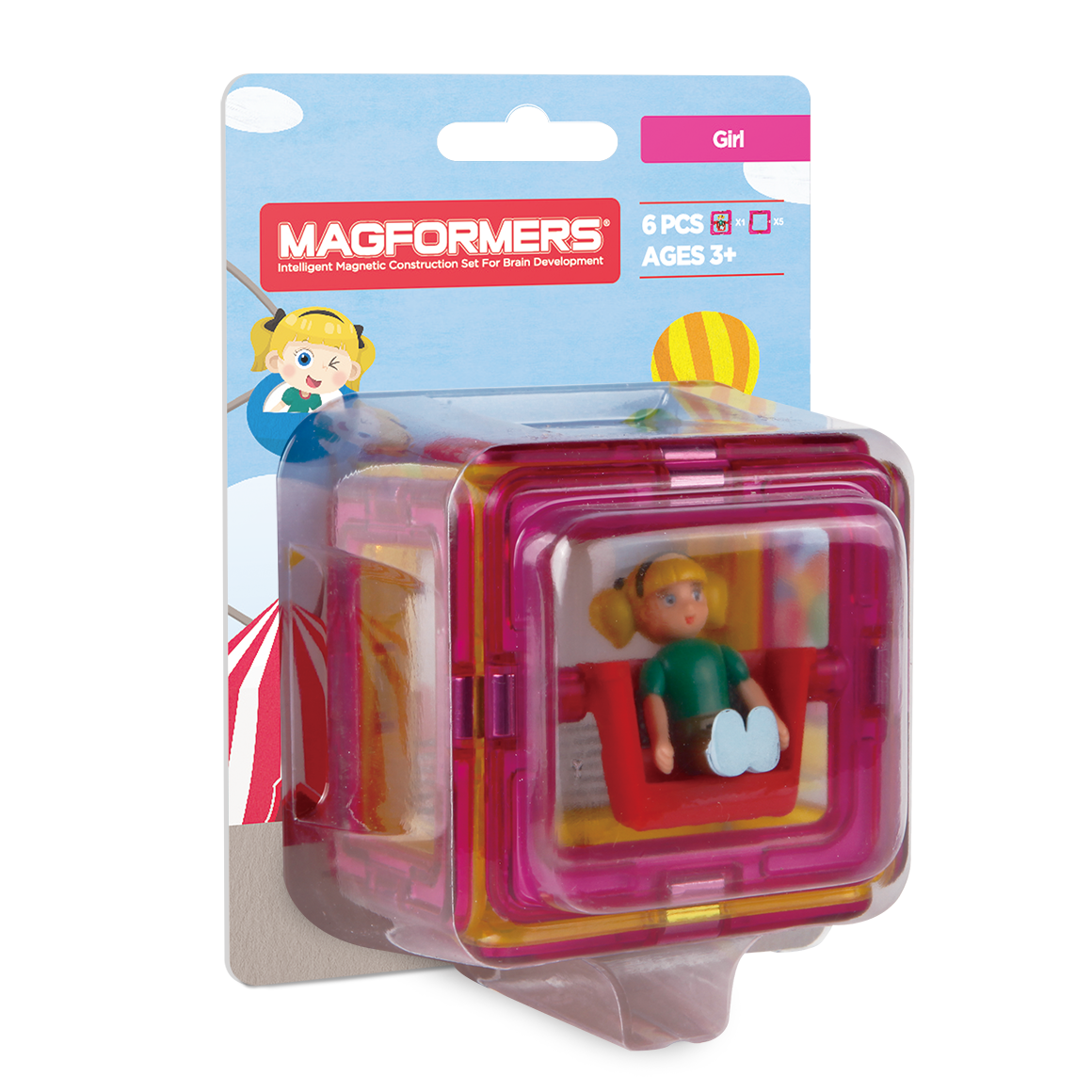 Figure Plus Set (Girl Square) – Magformers Australia
